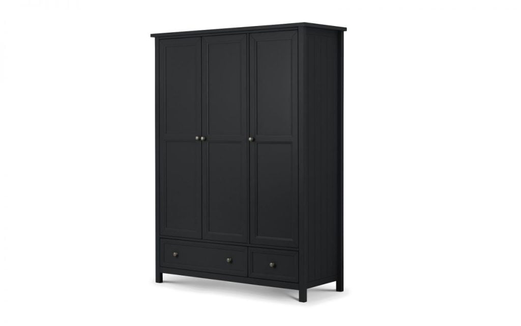 Maine 3 Door Combination Wardrobe