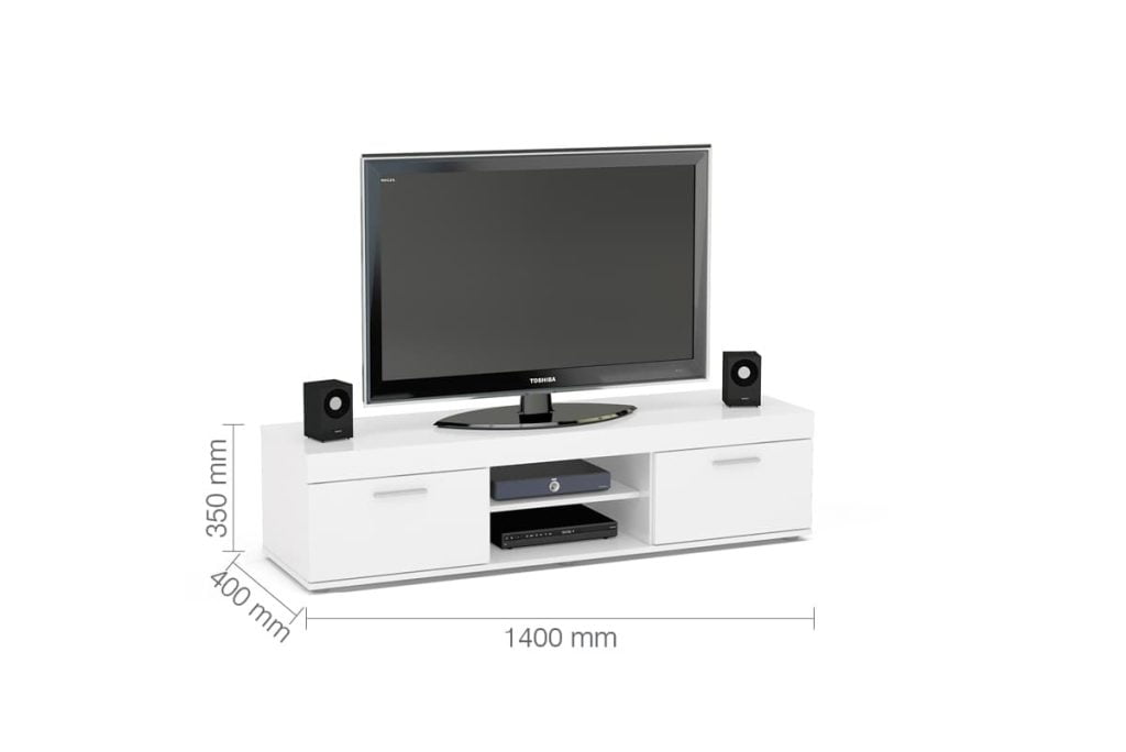 Edgeware Two Tone TV Unit